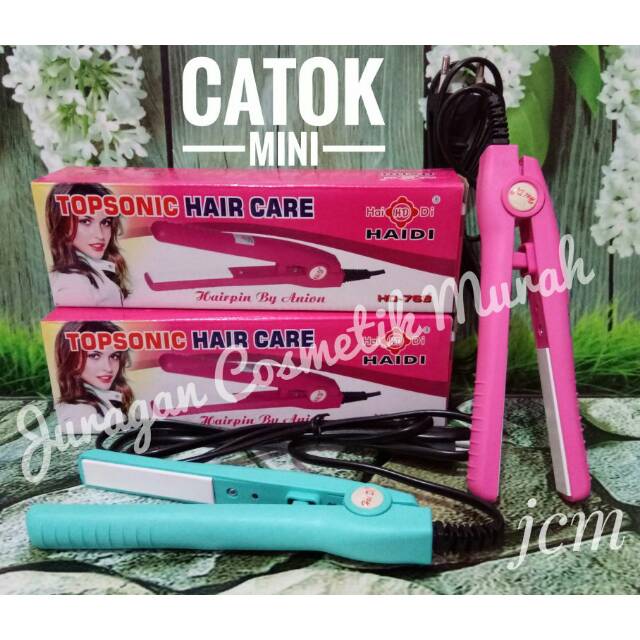 Jual CATOK MINI HAIDI 2IN1 / CATOK PELURUS RAMBUT / CATOK MINI BISA ...