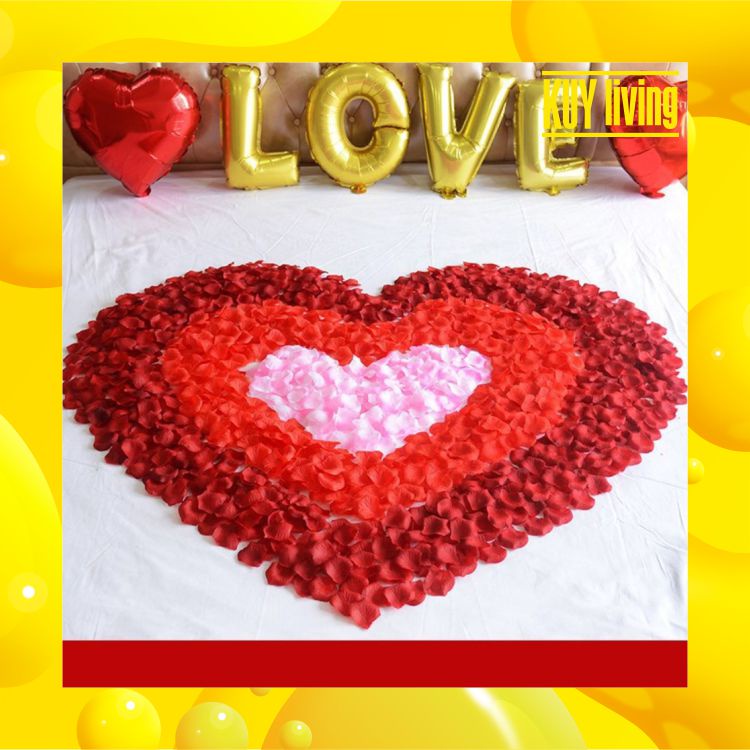 Jual BUNGA PALSU TABUR ROSE PETAL KELOPAK BUNGA MAWAR (1 PACK ISI ...