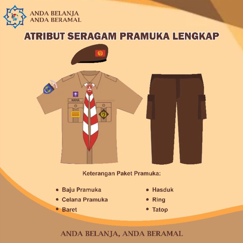 Jual SERAGAM PRAMUKA LENGKAP | Shopee Indonesia