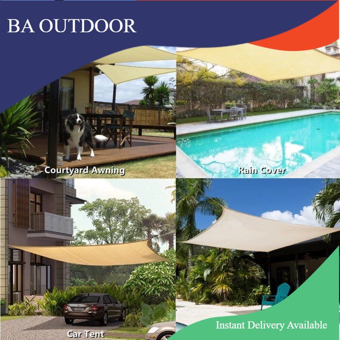 Jual Awning kanopi taman | canopy taman | sun shade | ukuran 2x4 meter ...