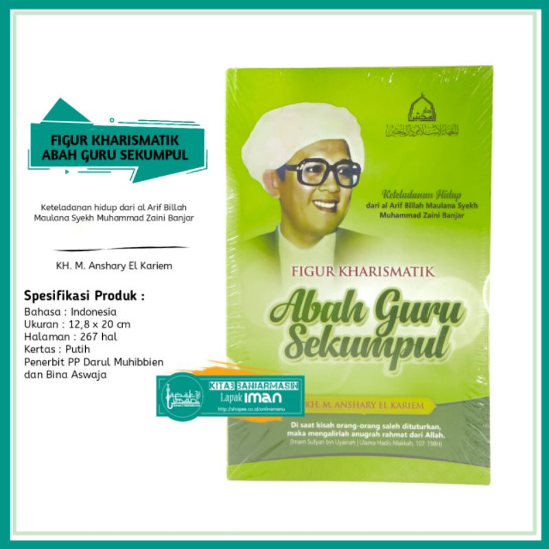 Jual Buku Figur Kharismatik Abah Guru Sekumpul Keteladanan Hidup ...