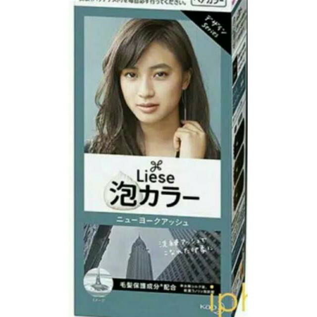 Jual KAO Liese Prettia Creamy Bubble Colour Cat Rambut (Cool Ash ...