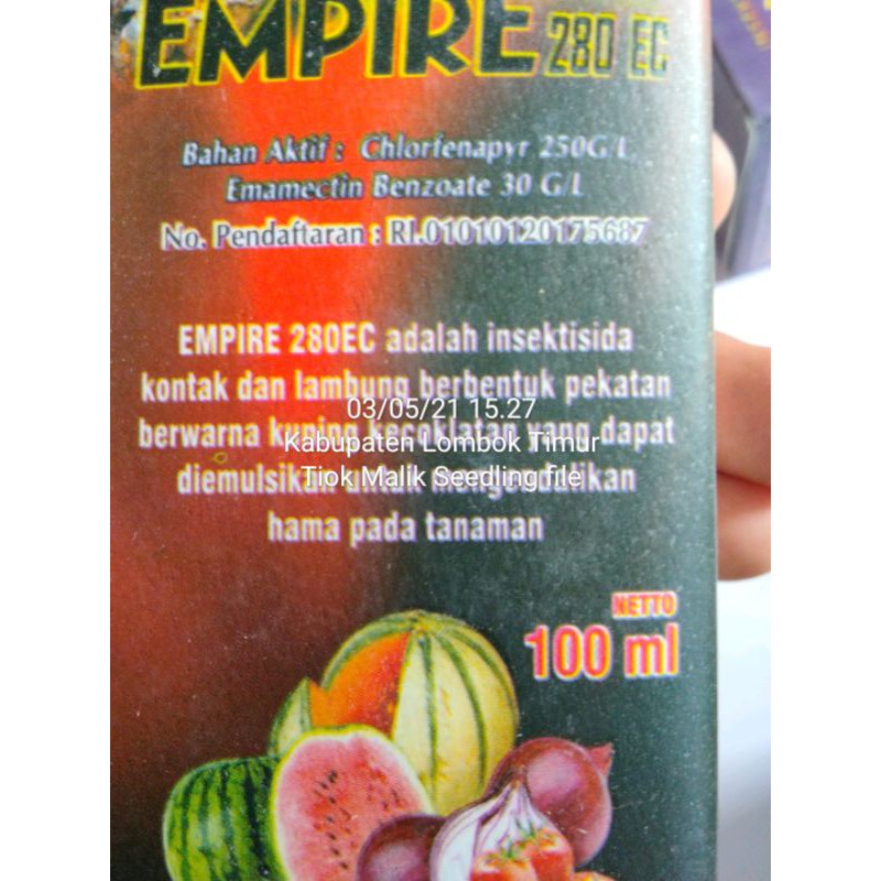 Jual EMPYRE 280 EC EMAMEKTIN KLORPENAPYR | Shopee Indonesia