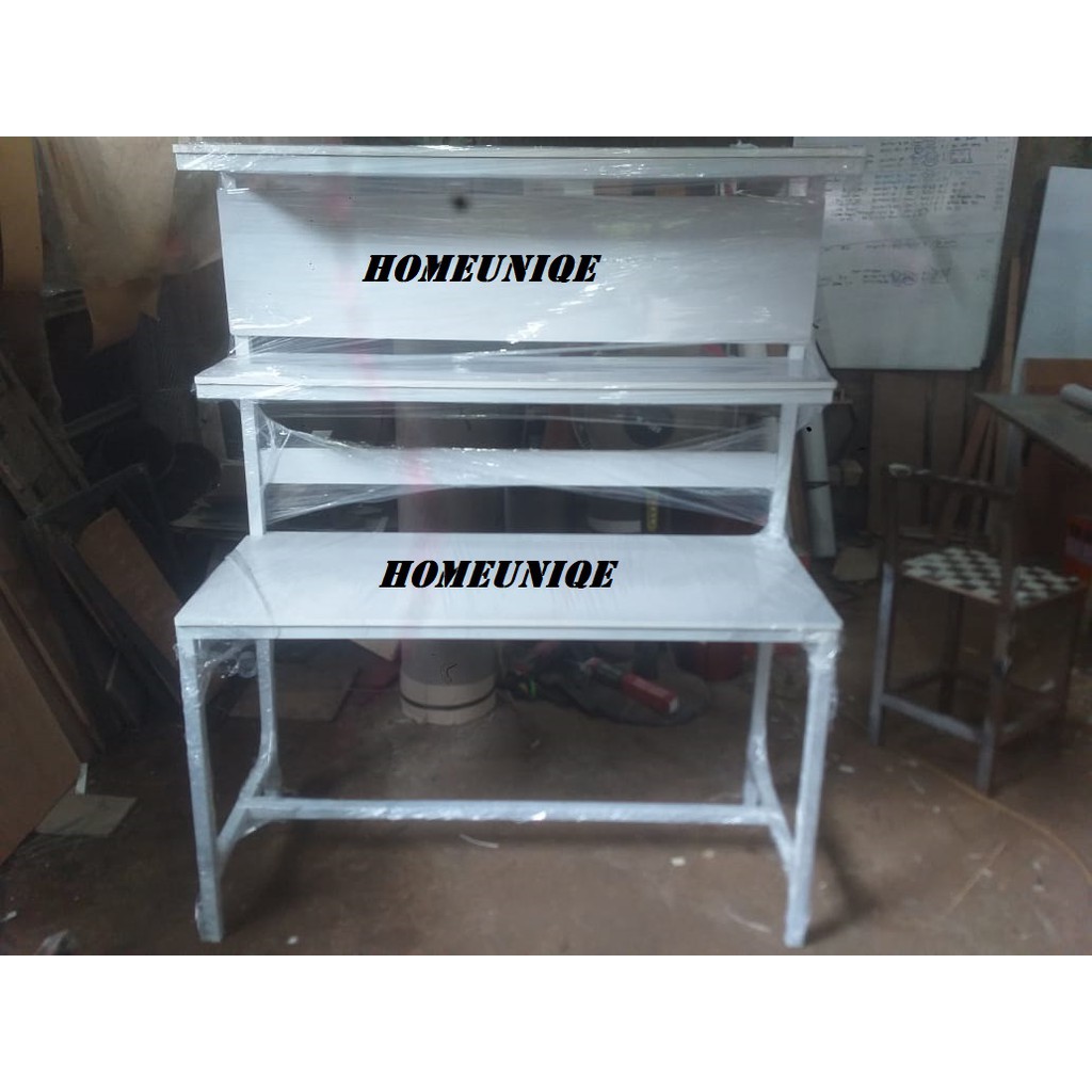 Jual HOMEUNIQE Meja Teknisi Meja Komputer Meja Warnet Meja Gaming Meja ...
