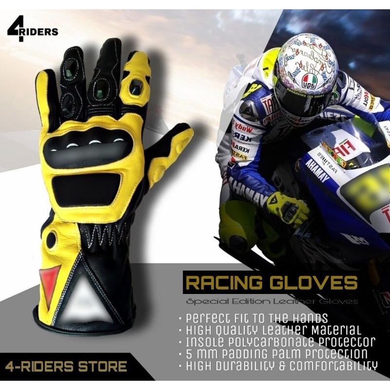 Jual Sarung Tangan Kulit MotoGP Series Racing & Touring Special-Edition ...