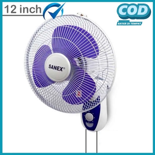 Jual NEW Sanex Wall Fan Dinding 12 Inch FW - 1280 | Shopee Indonesia
