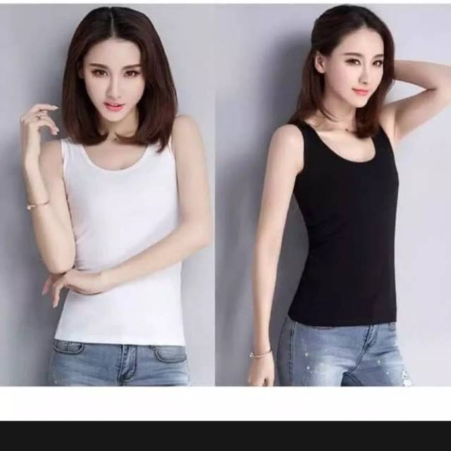 Jual Tengtop wanita tali agak gede..bahan bagus dan adam..nyaman d ...