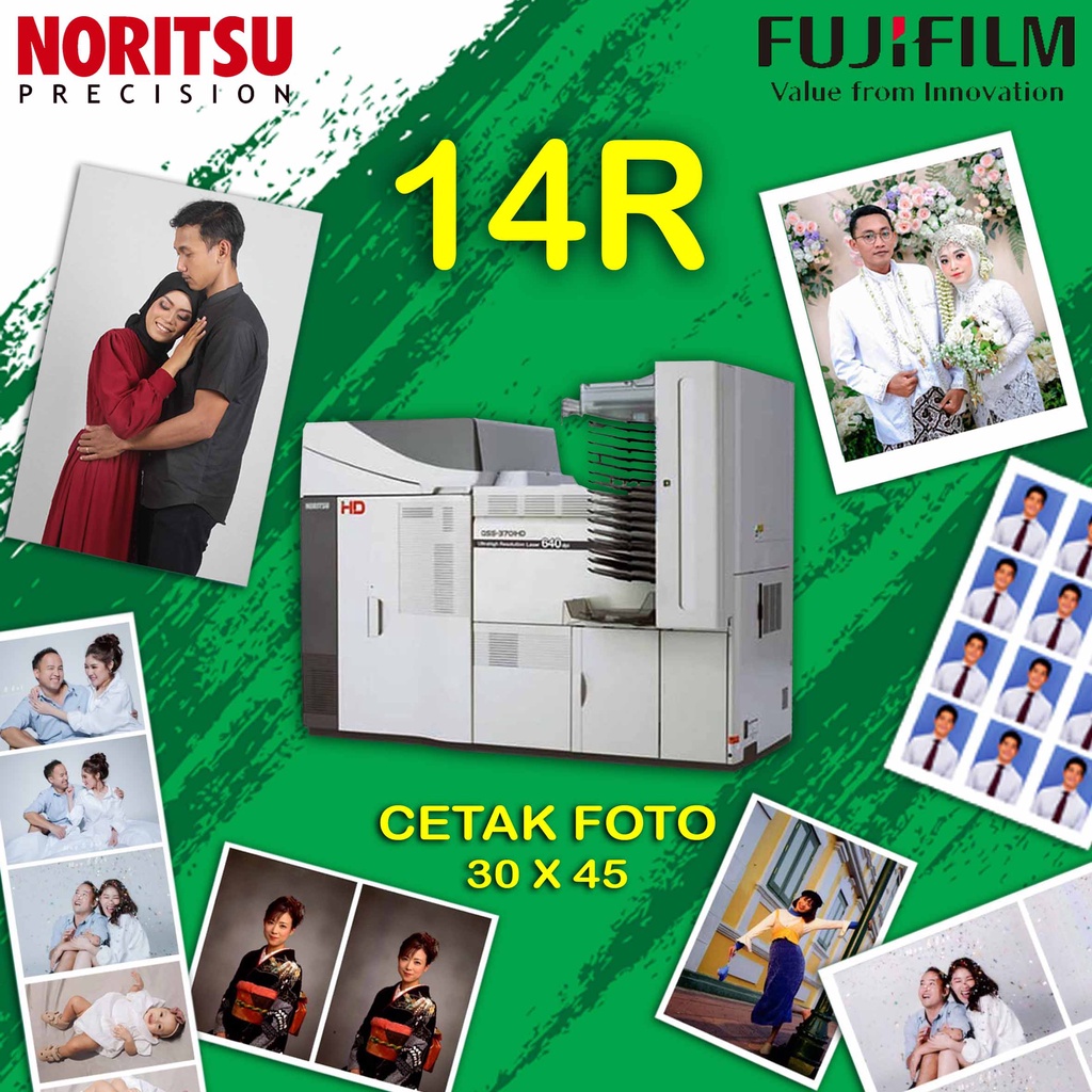 Jual CETAK FOTO/PHOTO KERTAS/PAPER FUJIFILM/DIGIMAX 12RS/14R 30x45 ...