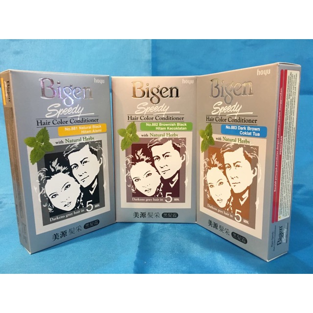 Jual Bigen Speedy 40gr Hair Color Conditioner Cat Semir Pewarna Rambut ...
