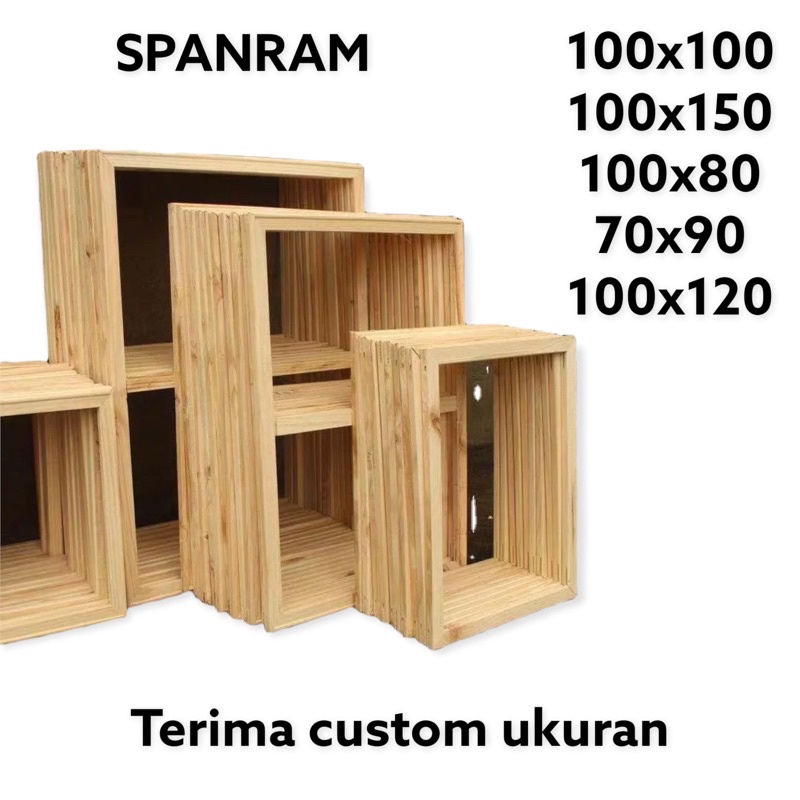 Jual Spanram Kanvas Lukis | Shopee Indonesia