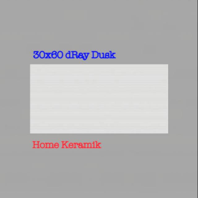 Jual Roman Keramik Wall Tile dRay Dusk size 30x60 Kw 1 | Shopee Indonesia