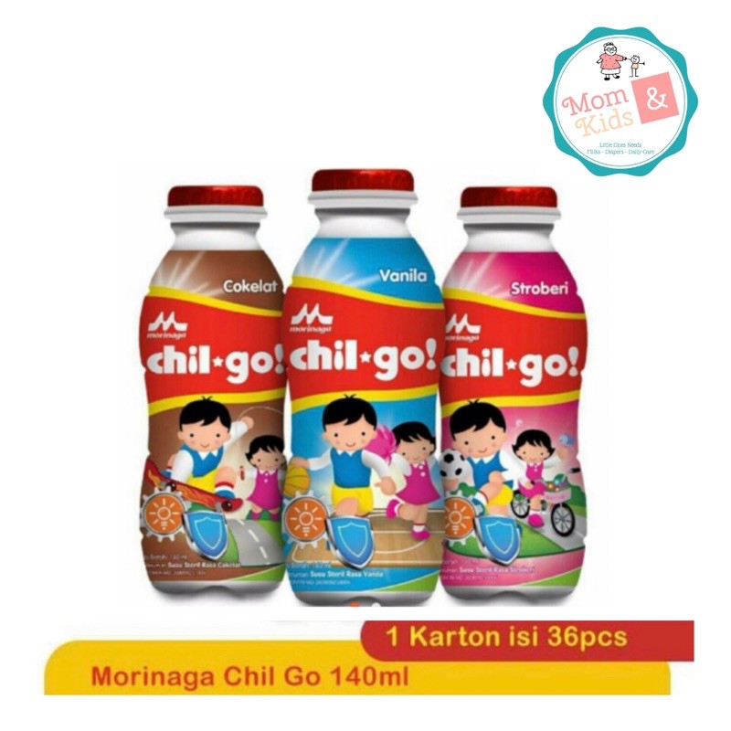 Jual MORINAGA CHIL GO 36PC x 140 ML | CHILGO UHT 36 PCS 140 ML | Shopee ...