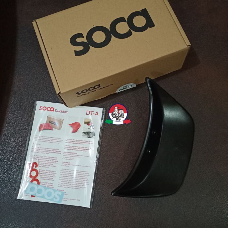 Jual Duck Tail SOCA Black Vespa Sprint Primavera GTS | Shopee Indonesia
