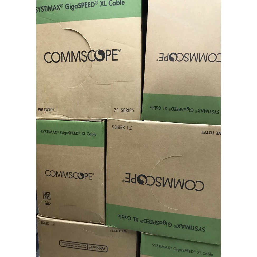 Jual Commscope Systimax UTP CAT6 305m Light Blue 700211964 Kabel LAN ...