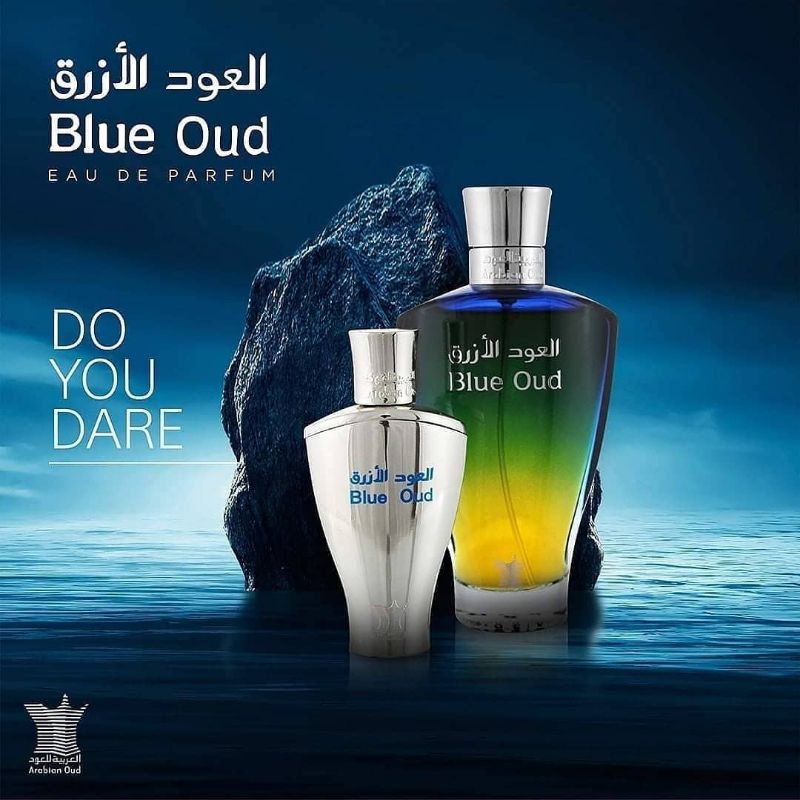 Jual Parfum Arab Blue Oud by Arabian Oud KSA 100 ml + 24 ml | Shopee ...