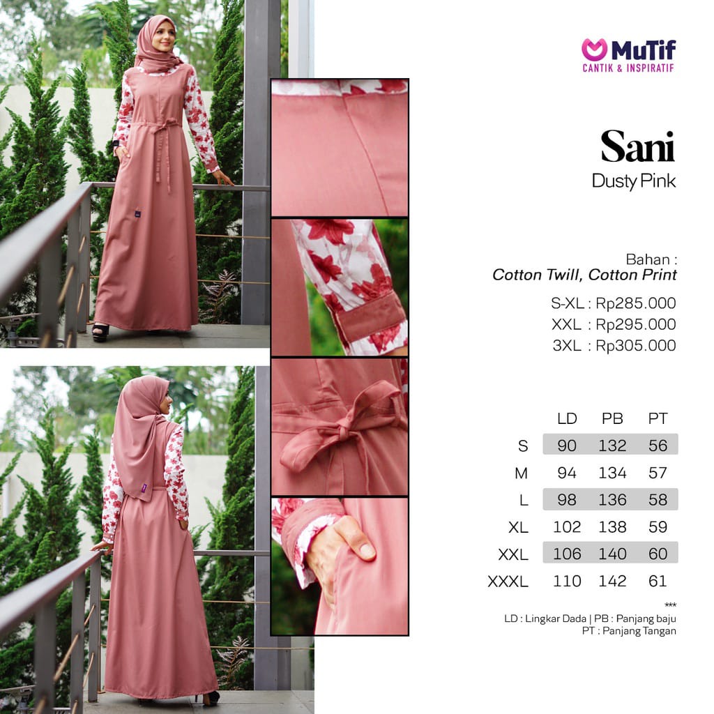 Jual GAMIS DEWASA MUTIF SANI | Shopee Indonesia