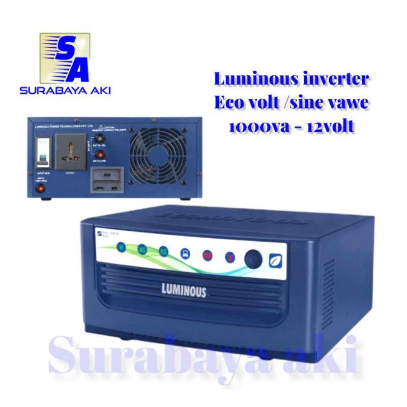 Jual INVERTER/UPS LUMINOUS ECO VOLT 1100VA 12V 12volt ECOVOLT 1100 VA | Shopee Indonesia
