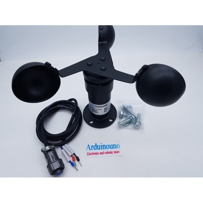 Jual Anemometer Wind Speed Sensor kecepatan angin 0-5v output voltag ...