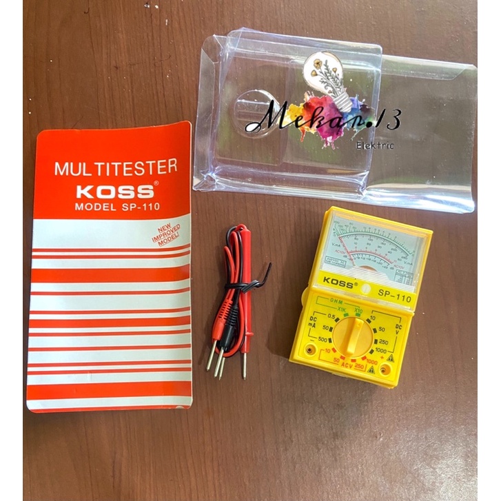 Jual Multitester Analog Kecil Mini Koss SP - 110 | Shopee Indonesia