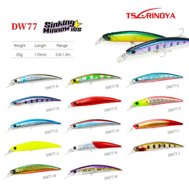 Jual Lure Casting Tsurinoya Dw77 | Shopee Indonesia