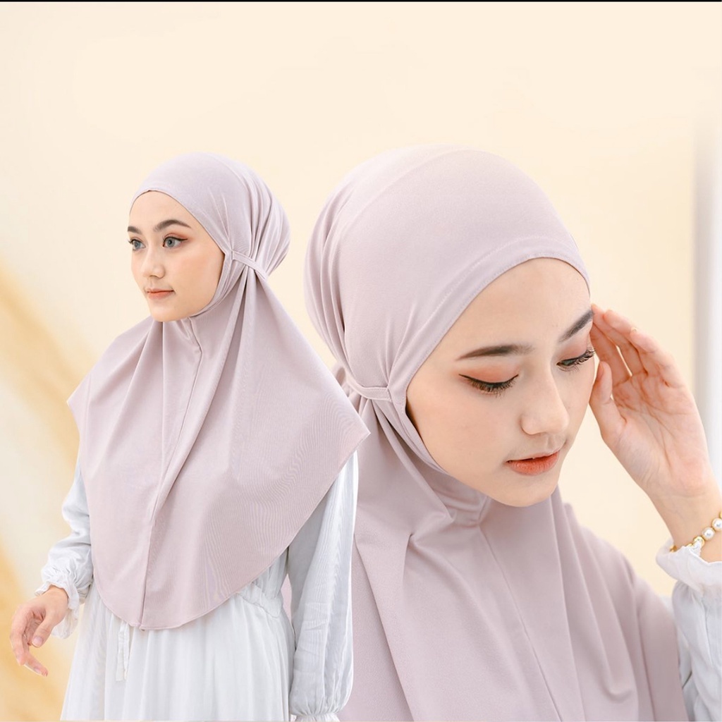 Jual Hijab Bergo Maryam Jersey Tali Non Pad Ukuran M High Quality | Jilbab Instan Sorong Tali ...