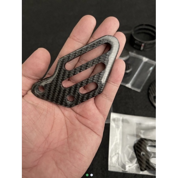 Jual cover kiri underbone bpro ninja r rr carboon kevlar | Shopee Indonesia