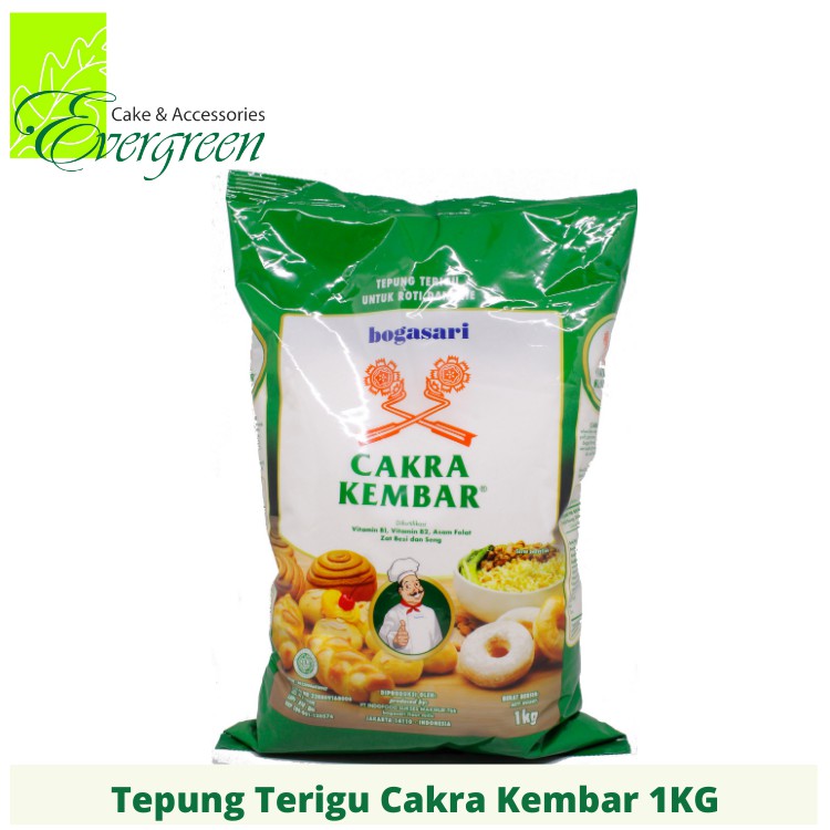 Jual Cakra Kembar Tepung Protein Tinggi 1KG | Shopee Indonesia
