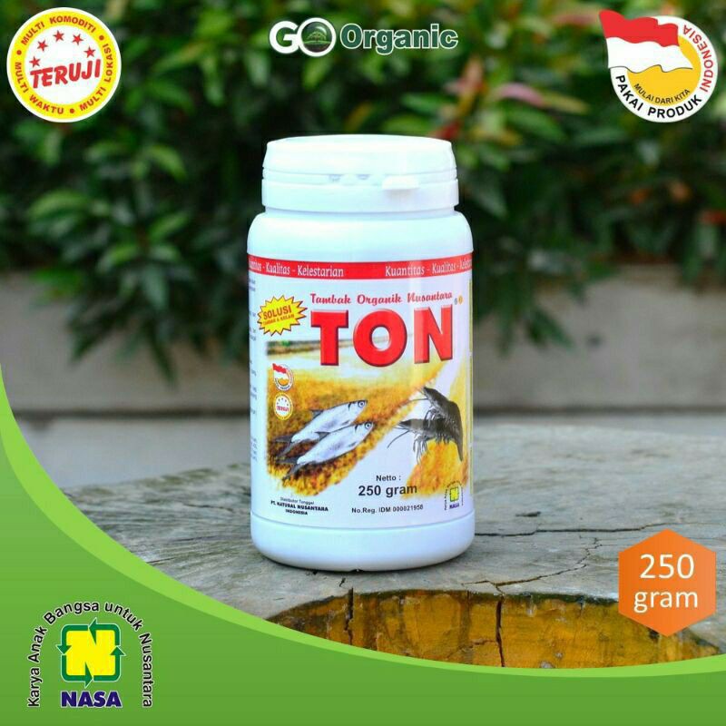 Jual TON NASA TAMBAK ORGANIK NUSANTARA OBAT NUTRISI VITAMIN IKAN ...