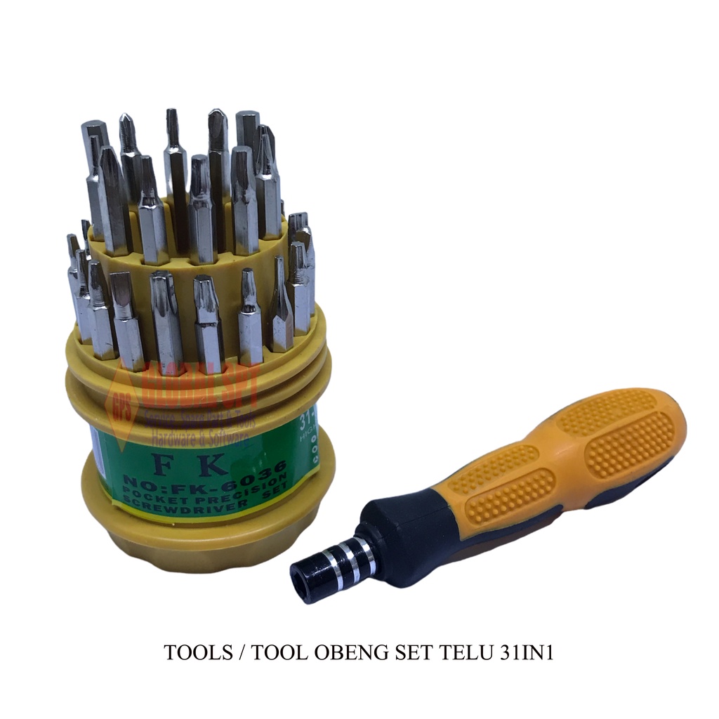 Jual TOOL OBENG SET TELUR 31IN1 / TOOLS | Shopee Indonesia