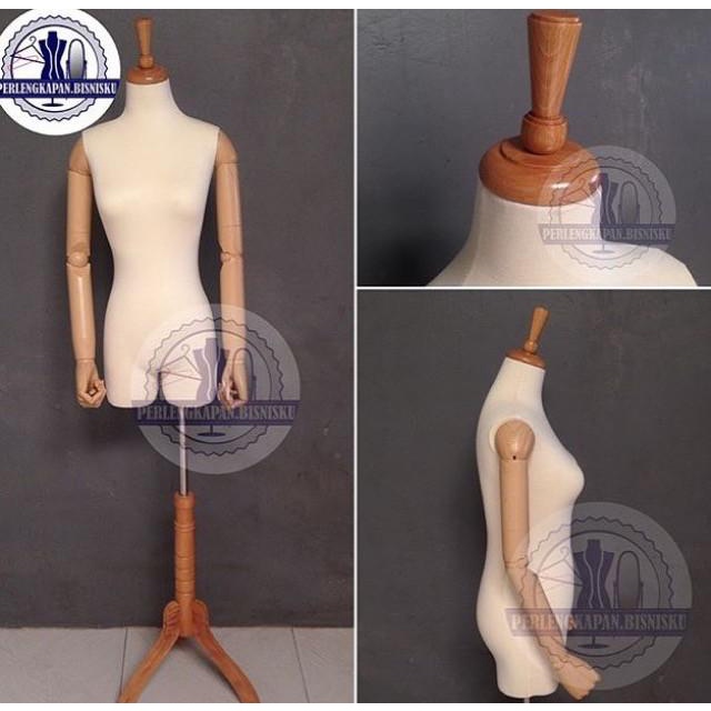 Jual Ready stock Ali | Promo! Manekin Busa Foam Setengah Badan Half ...