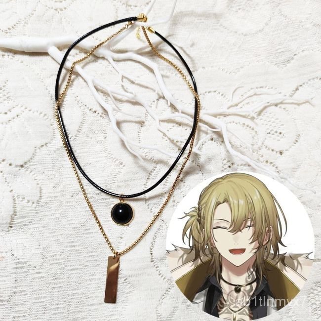 Jual VTuber Hololive Luxiem Luca Kaneshiro Cosplay Props Black Pearl ...