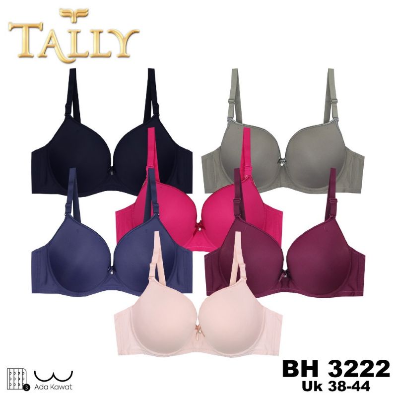 Jual BH TALLY BRA JUMBO 3222 BERKAWAT CUP D | Shopee Indonesia