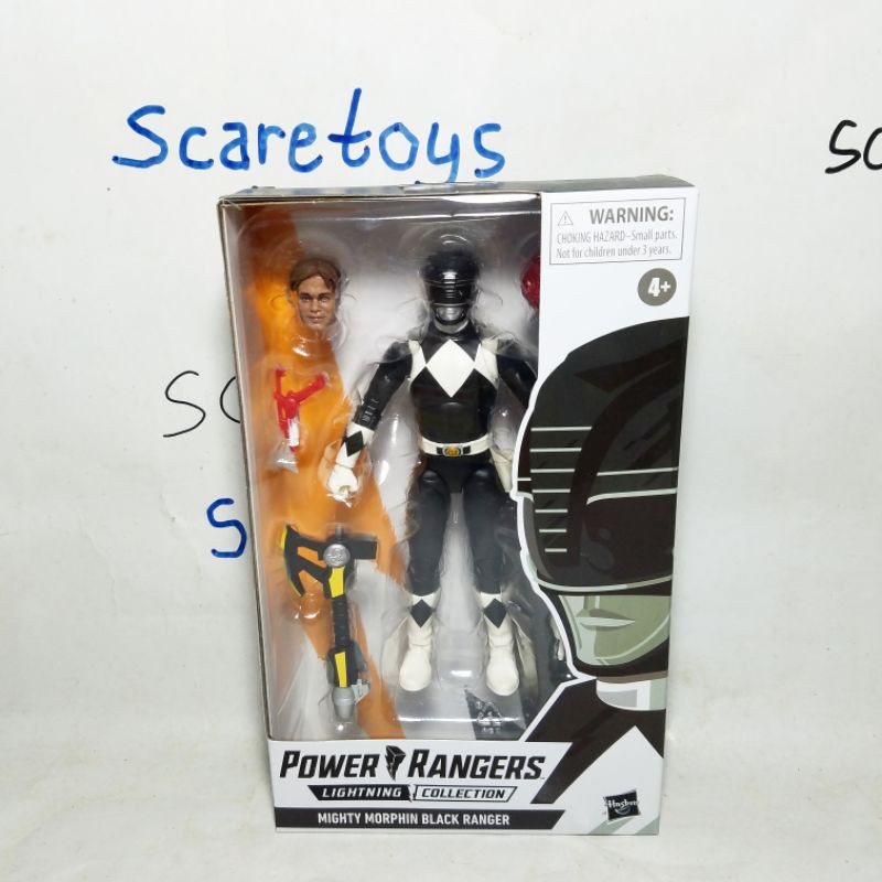 Jual Power Rangers lightning collection mmpr mighty morphin Black ...