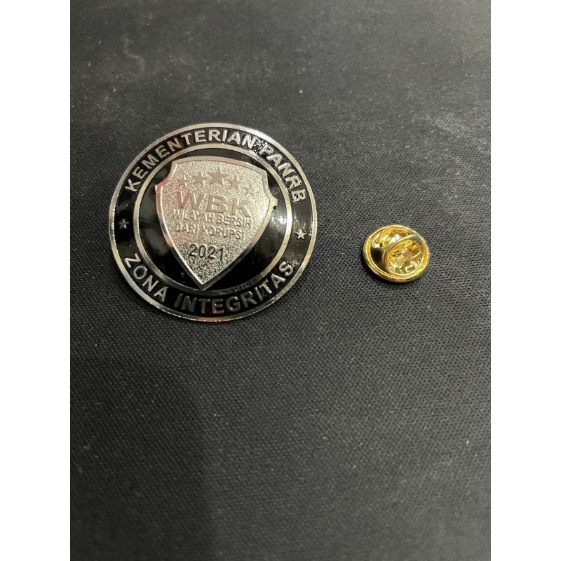 Jual pin wbk 2021 zona integritas exclusive | Shopee Indonesia