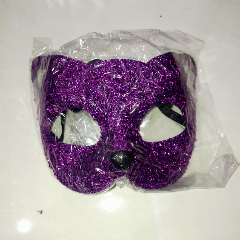 Jual Topeng Kain Kucing Topeng Pesta Topeng Kostum Mosqueret Topeng Cat ...