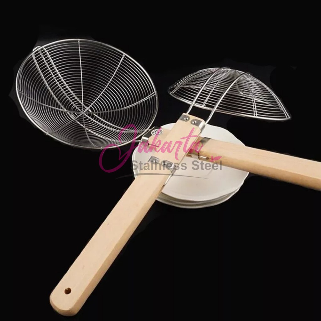 Jual JSS - Saringan Stainless Steel Serok Jaring Masakan Kerupuk Mie ...