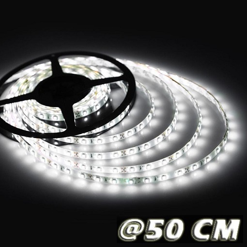 Jual Strip LED tempel waterproof 1 Meter 60 Led 3528 Putih Plus 3M ...