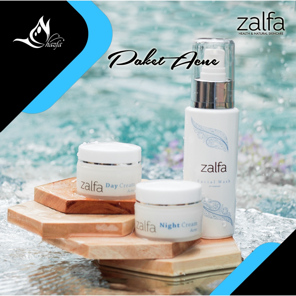 Jual Paket Acne Zalfa Natural Skincare (Paket Jerawat) | Shopee Indonesia