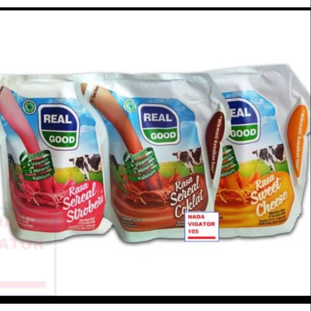 Jual Susu Bantal REAL GOOD Susu UHT 125ml | Shopee Indonesia