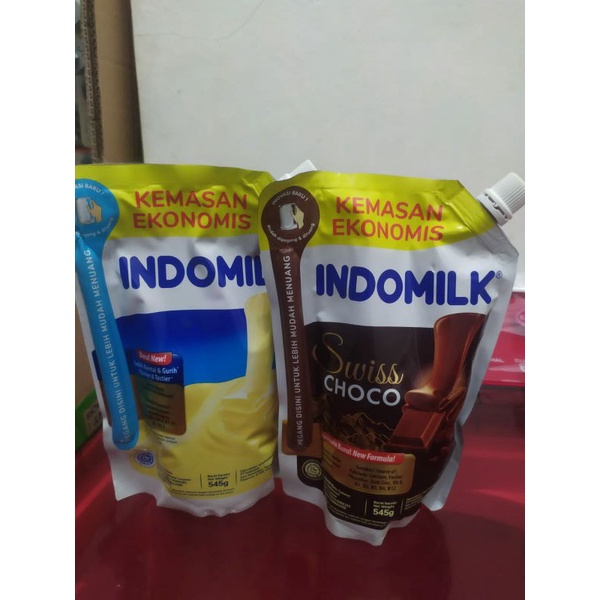 Jual Indomilk pouch 545gram/ skm indomilk pouch 545gr/ indomilk pouch ...