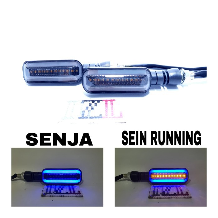 Jual Lampu led sein 2 warna senja model angel aye sen running | Shopee Indonesia