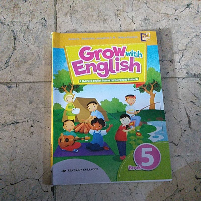 Jual buku grow with english 5 | Shopee Indonesia