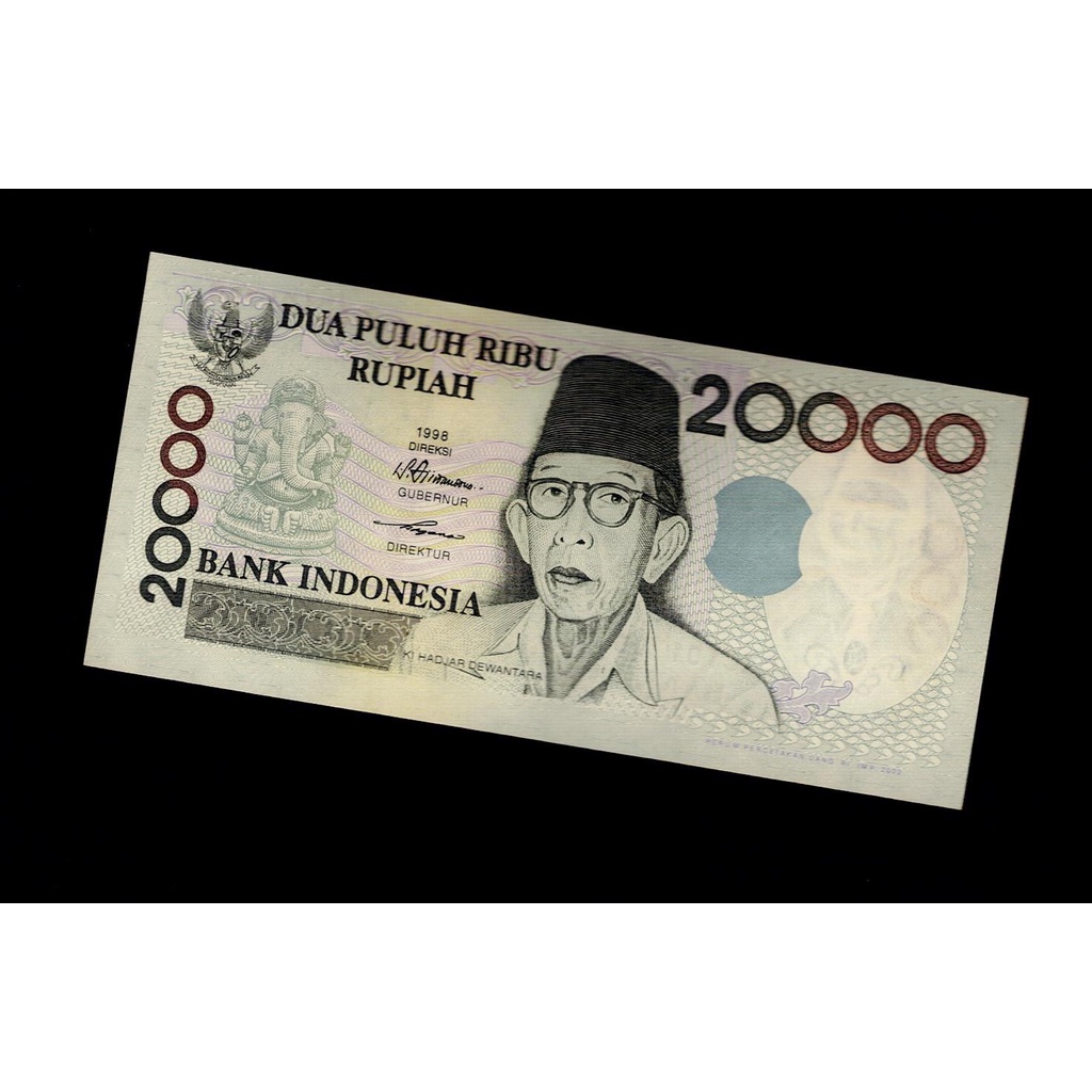 Jual Uang Kuno 20000 Rupiah Ki Hajar Dewantara Ekonomis | Shopee Indonesia