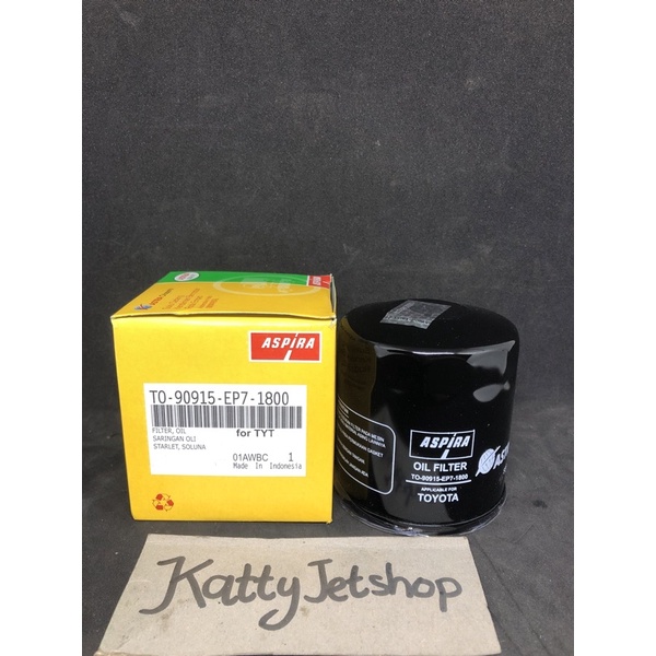 Jual filter oli saringan starlet yaris corolla soluna limo vios sienta ...