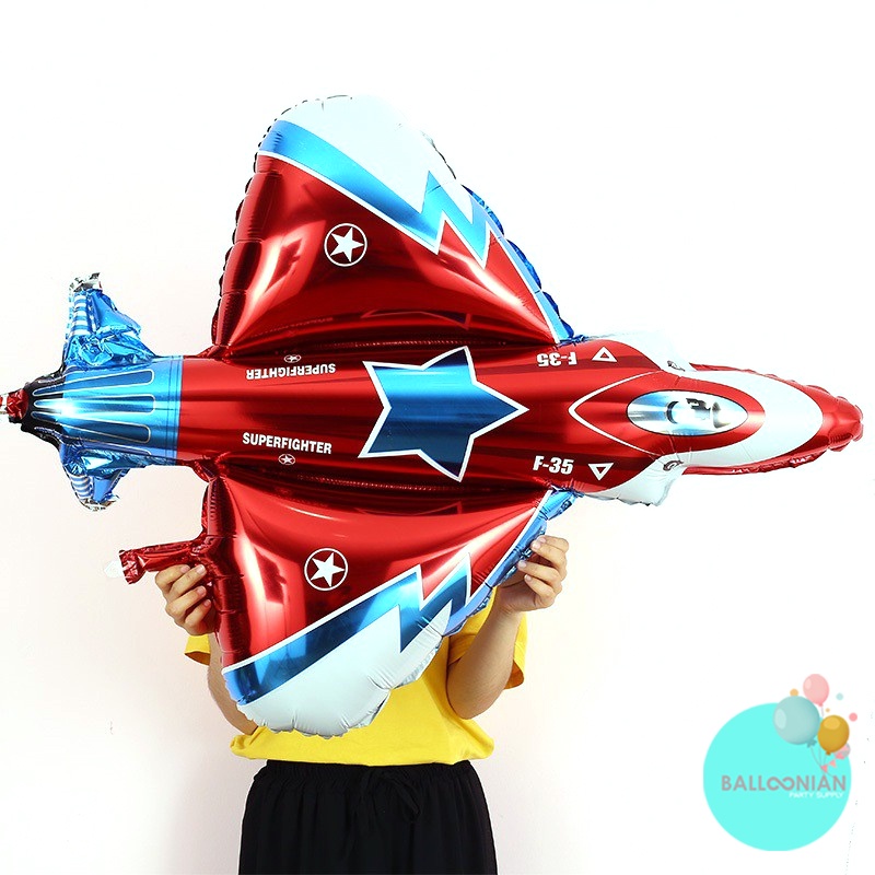Jual Jet Plane Balloon Foil/Balon Pesawat Jet/Balon Pesawat Avengers ...