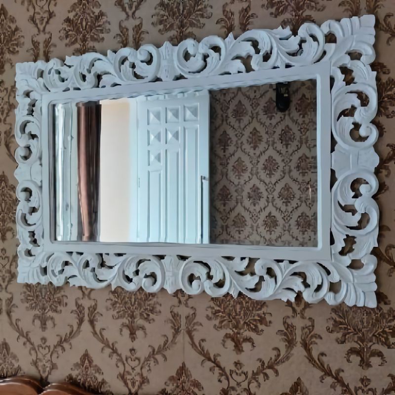 Jual FRAME FIGURA KACA CERMIN UKIRAN MEWAH DAN ELEGAN BAHAN KAYU JATI ...