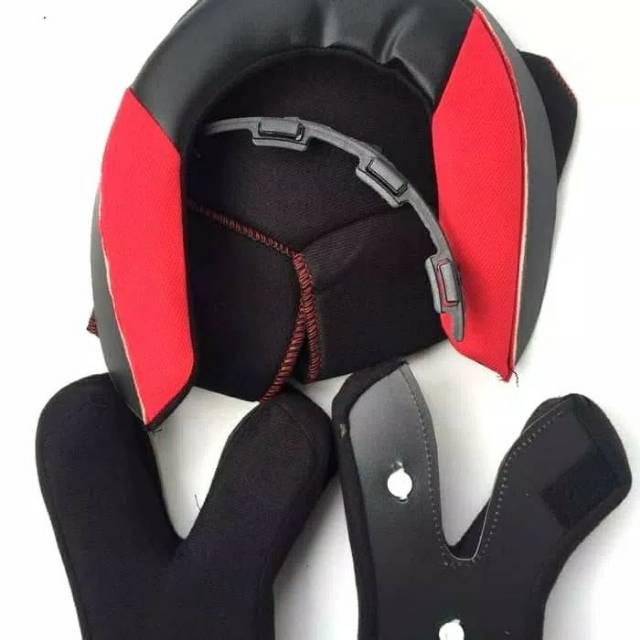 Jual Busa Helm KYT Rc7 Full Face Fullset Kancing besi / Plastik custom ...