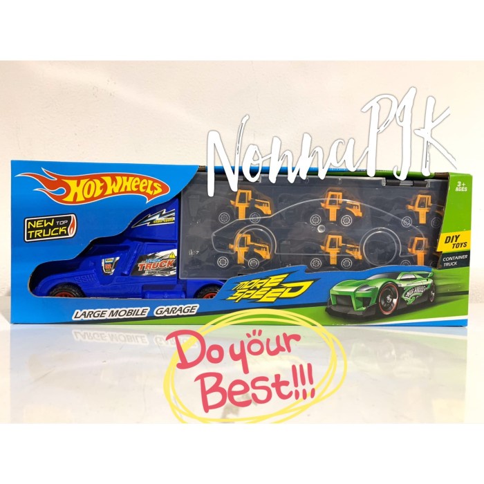 Jual KONSTRUKSI-TRUK-DIECAST- MAINAN MOBIL MEGA HAULER HOTWHEELS LARGE ...