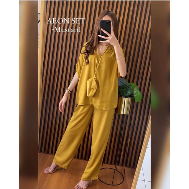 Jual One Set Wanita/One Set Polos Rayon Premium Kahatex/Pajamas Pendek ...