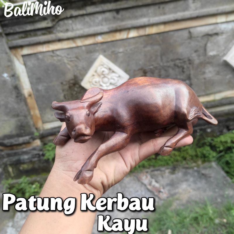 Jual PATUNG KERBAU KAYU/PATUNG SAPI KAYU /PATUNG KERBAU/PATUNG SAPI ...